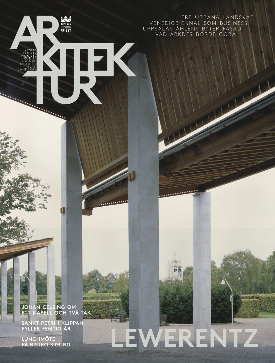 Arkitektur nr 5 2016 - Tidskriften Arkitektur