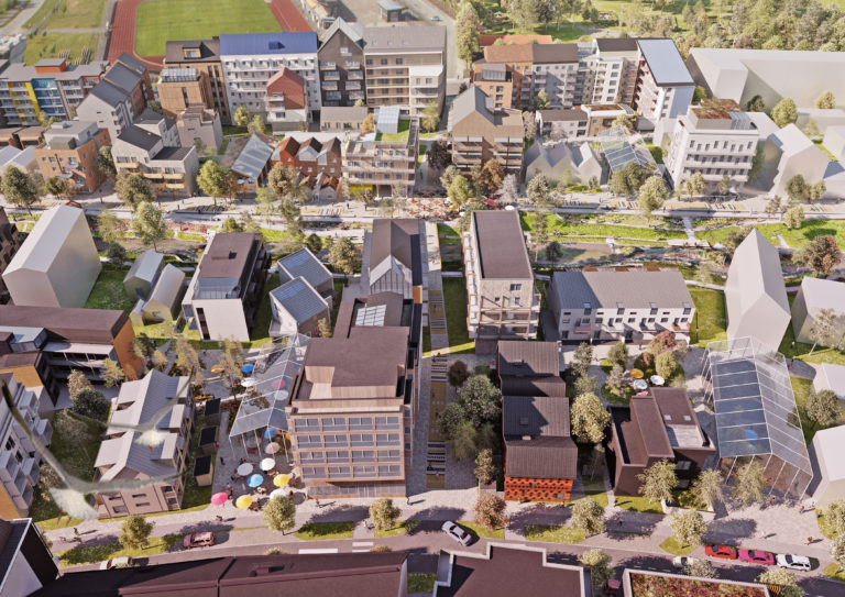 Stadsplan Vallastaden - Tidskriften Arkitektur